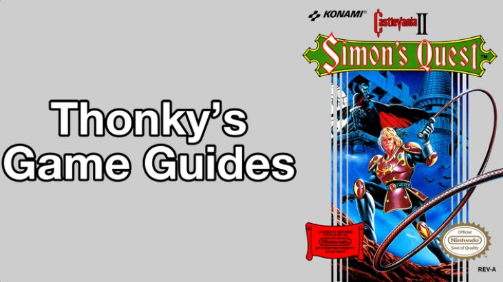Castlevania II: Simon's Quest Walkthrough - Thonky Game Guides