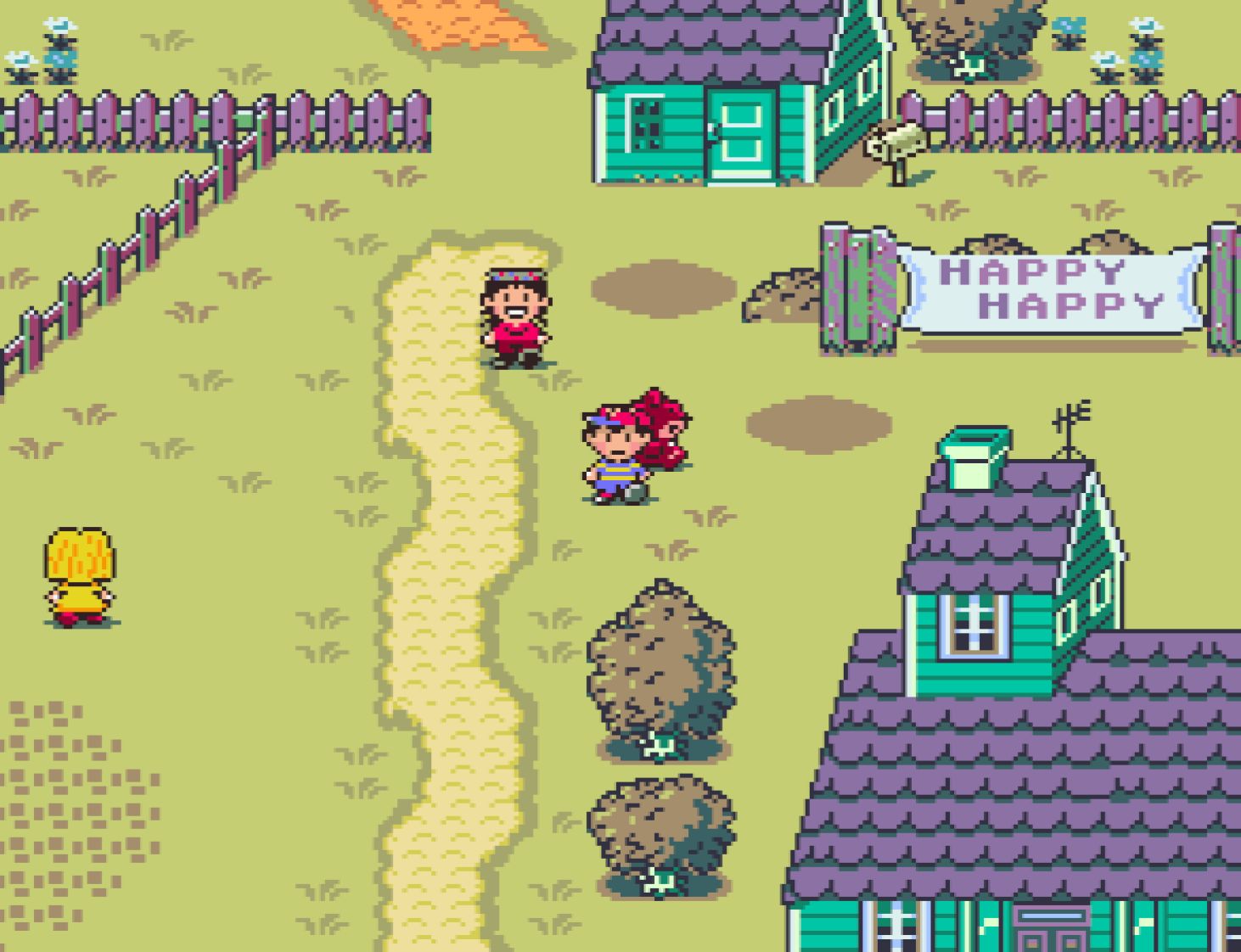Happy Happy Village - EarthBound Walkthrough