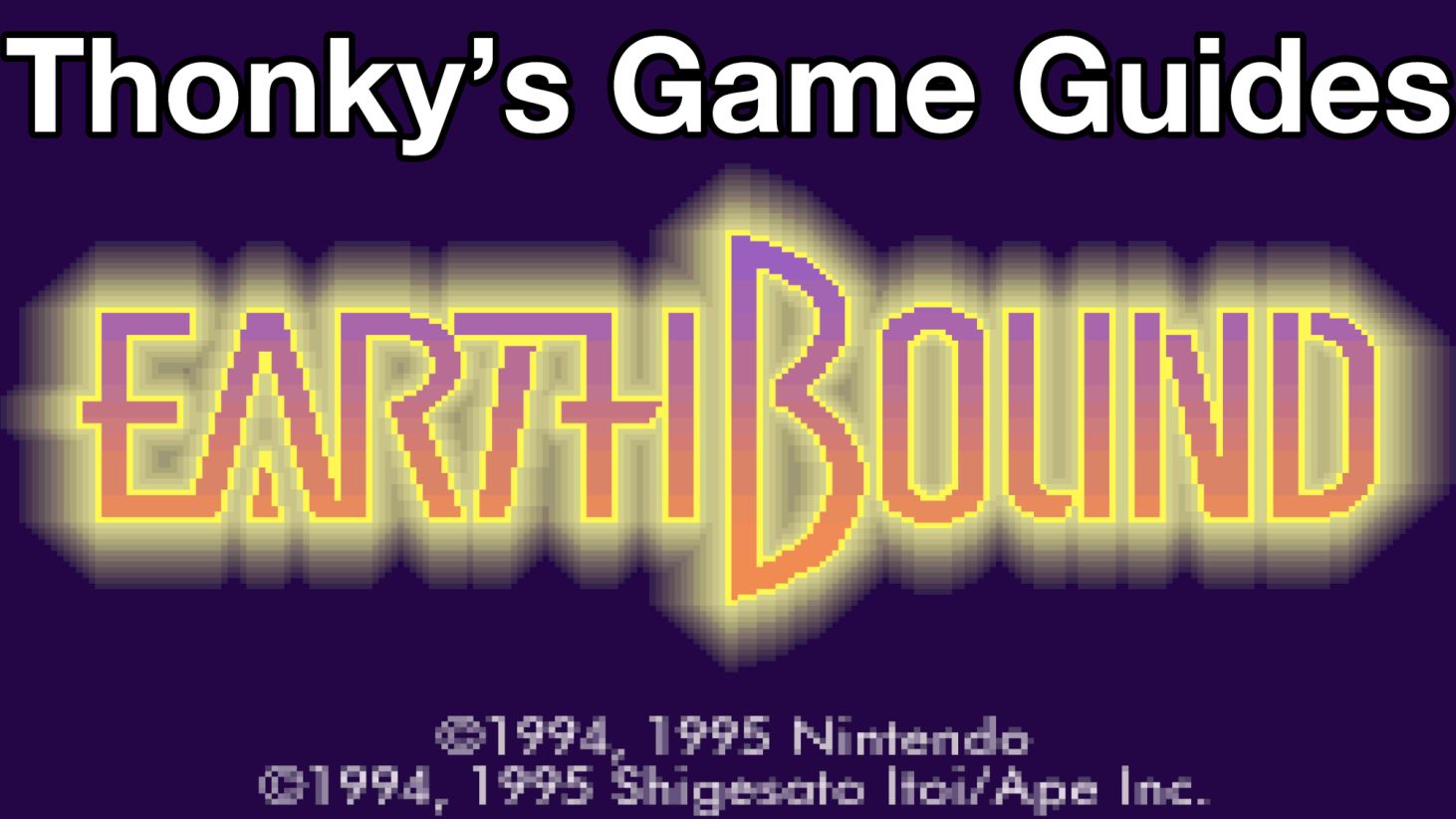 EarthBound Walkthrough - Thonky Game Guides