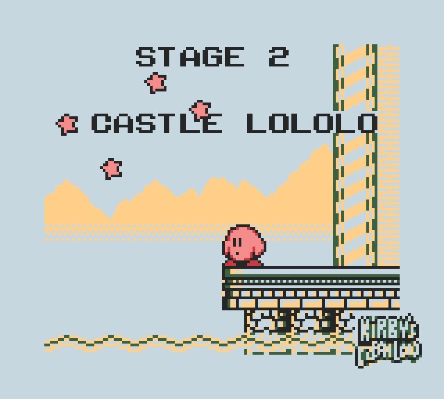 Stage 2: Castle Lololo - Kirby's Dream Land Walkthrough