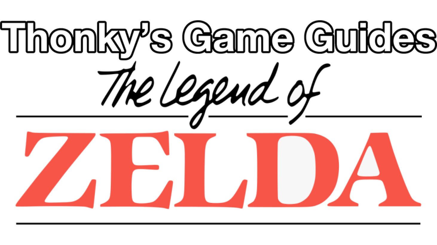 The Legend of Zelda Walkthrough - Thonky Game Guides