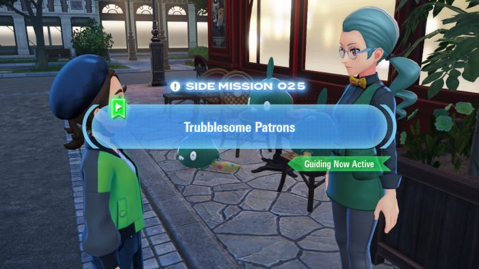 Side Mission 025: Trubblesome Patrons - Pokémon Legends: Z-A Walkthrough