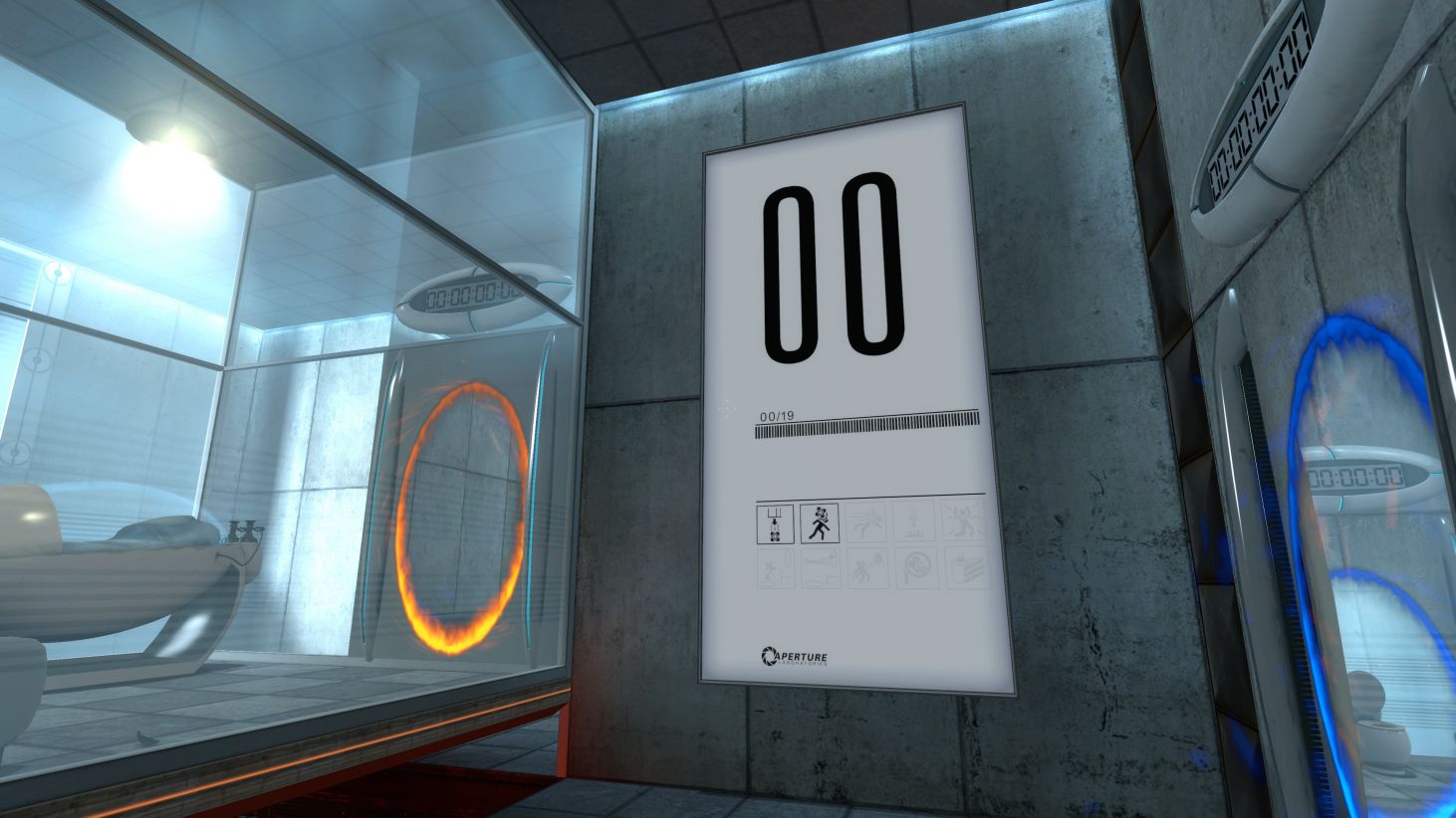 Test Chamber 00 - Portal Walkthrough