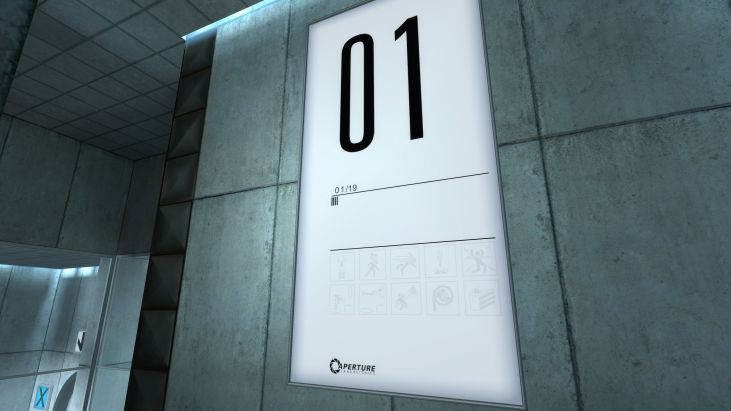 Test Chamber 01 - Portal Walkthrough