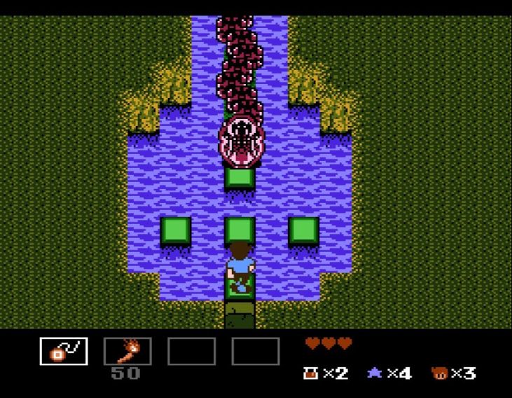 C-Serpent Boss Strategy - StarTropics Walkthrough