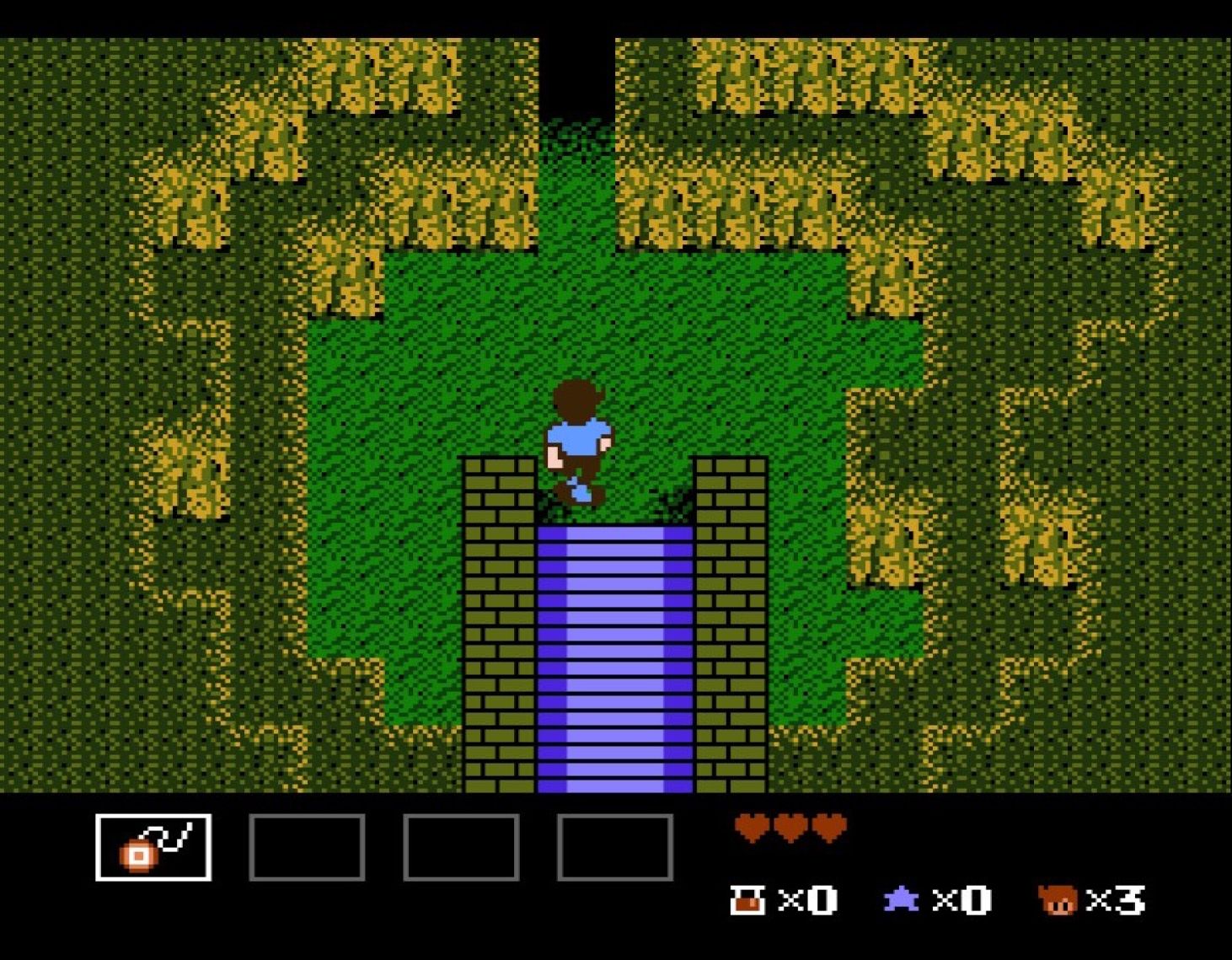 Chapter 1 Dungeon: The Cave under Coralcola - StarTropics Walkthrough