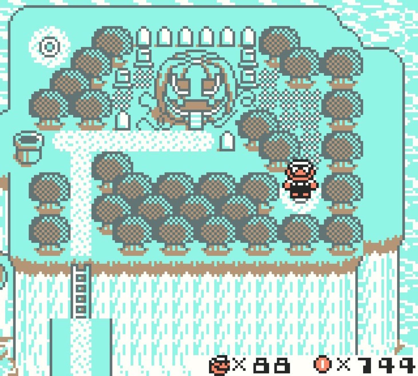 Pumpkin Zone Secret Stage 1 - Super Mario Land 2: 6 Golden Coins ...