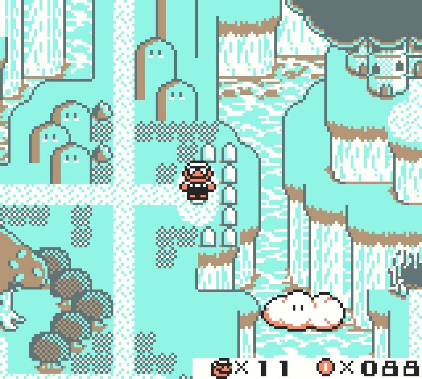 Scenic Stage - Super Mario Land 2: 6 Golden Coins Walkthrough
