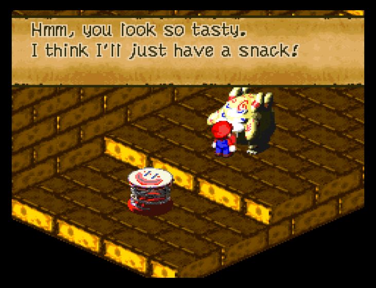 Belome Temple Boss Battle - Super Mario RPG Walkthrough and Guide