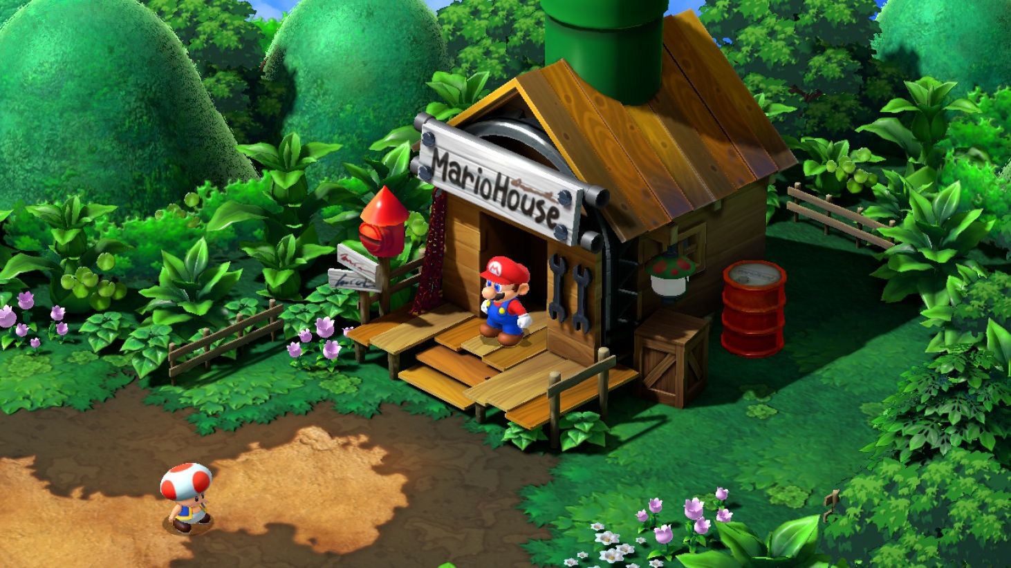 Talk to Toad - Super Mario RPG Walkthrough and Guide