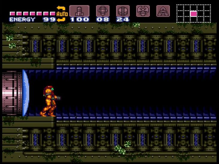 Wrecked Ship: Get the Gravity Suit - Super Metroid Walkthrough