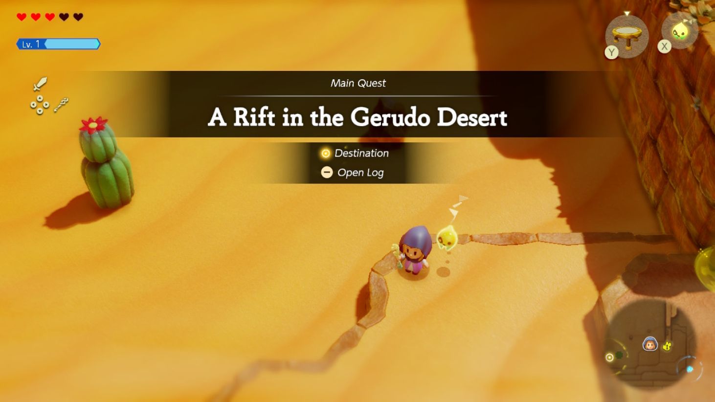 A Rift in the Gerudo Desert - The Legend of Zelda: Echoes of Wisdom Guide