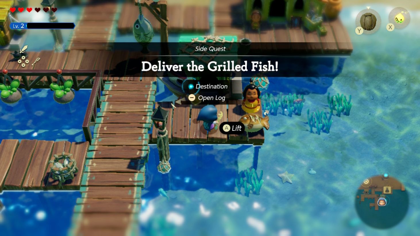 Deliver the Grilled Fish - The Legend of Zelda: Echoes of Wisdom Guide