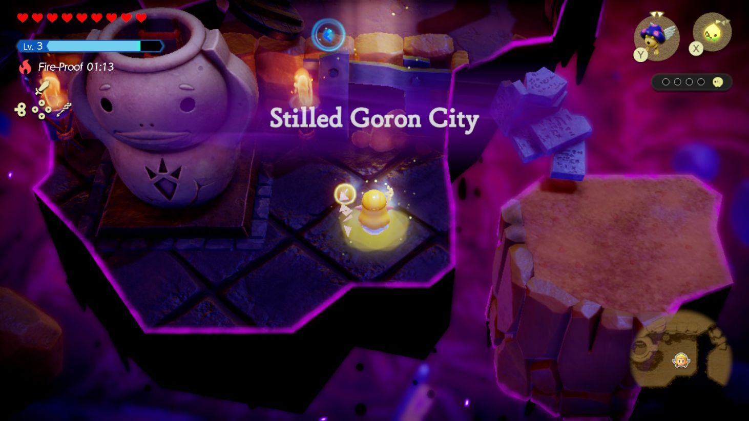 Stilled Goron City - The Legend of Zelda: Echoes of Wisdom Guide