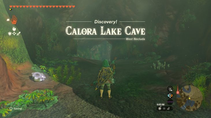 Calora Lake Cave - The Legend of Zelda: Tears of the Kingdom Guide