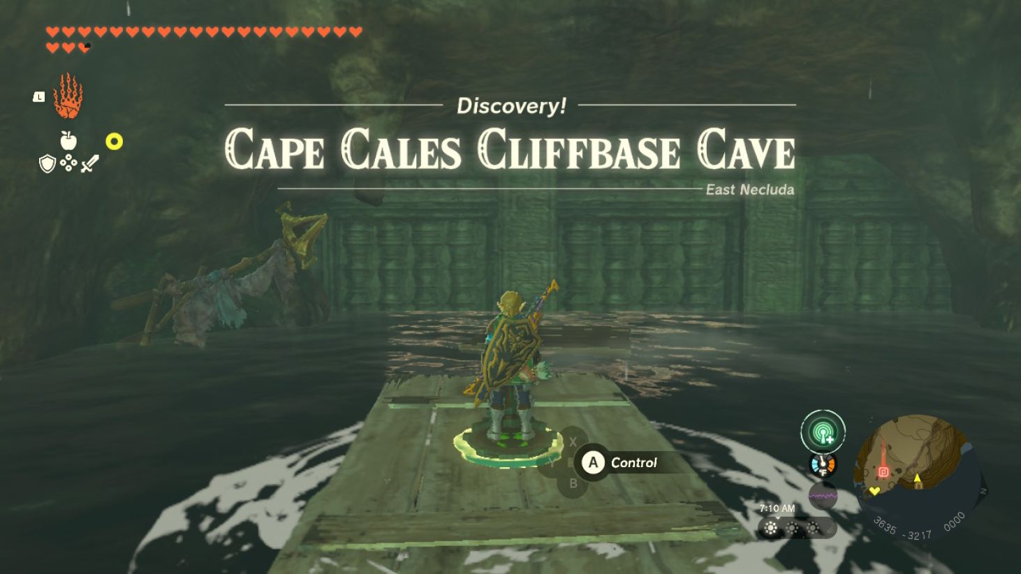 Cape Cales Cliffbase Cave - The Legend of Zelda: Tears of the Kingdom Guide