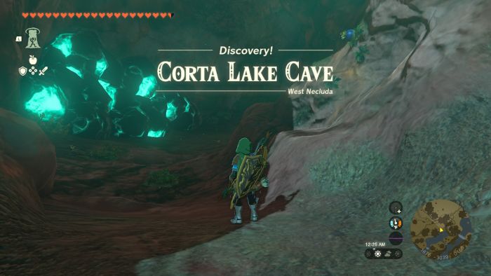 Corta Lake Cave - The Legend of Zelda: Tears of the Kingdom Guide