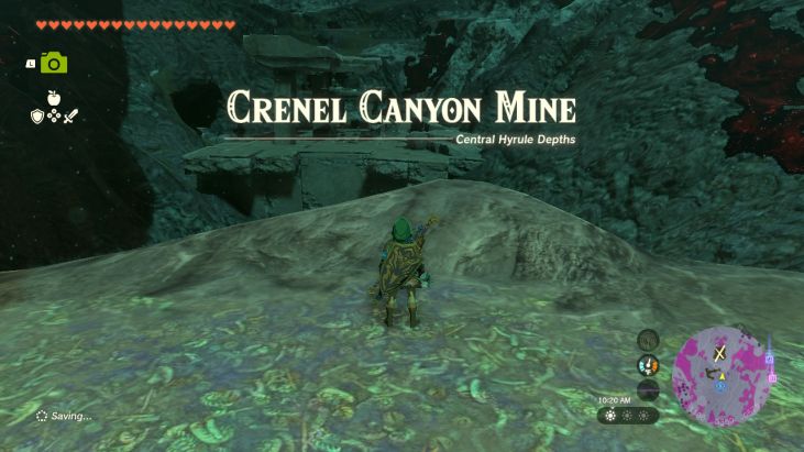 Crenel Canyon Mine - The Legend of Zelda: Tears of the Kingdom Guide
