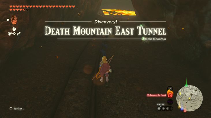 Death Mountain East Tunnel - The Legend of Zelda: Tears of the Kingdom ...