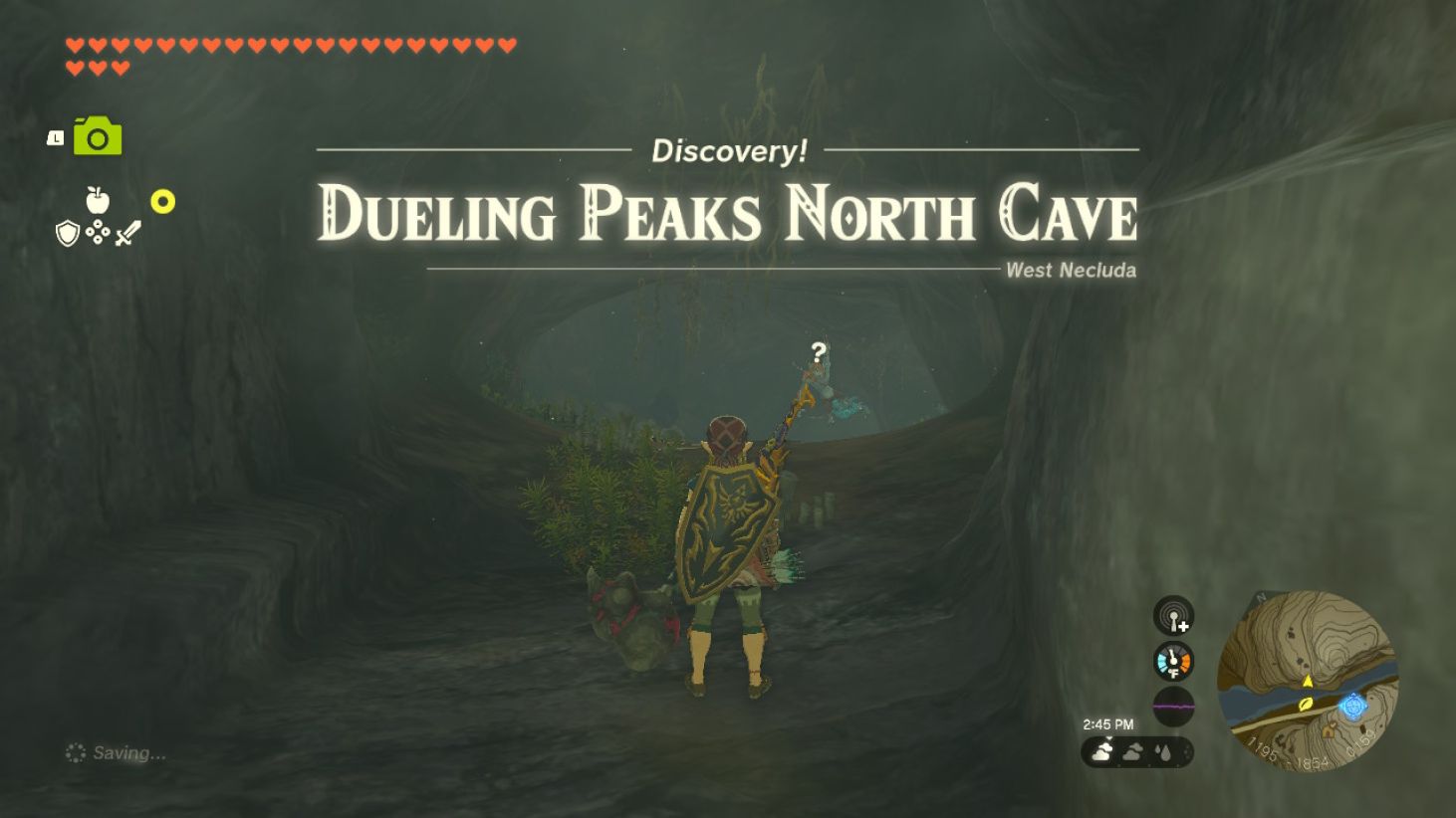 Dueling Peaks North Cave - The Legend of Zelda: Tears of the Kingdom Guide