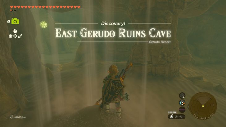 East Gerudo Ruins Cave - The Legend of Zelda: Tears of the Kingdom Guide