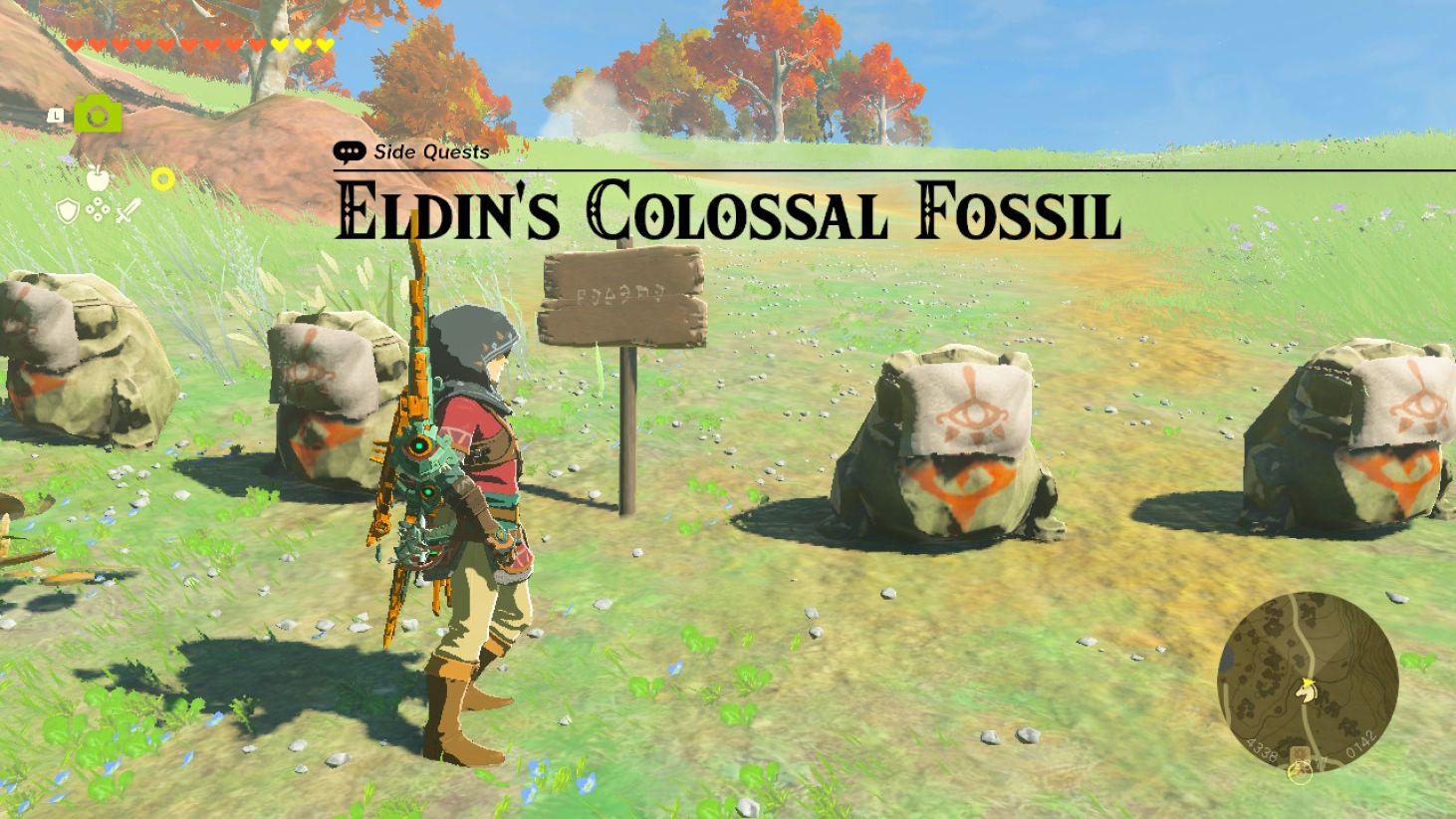 Eldin's Colossal Fossil - The Legend of Zelda: Tears of the Kingdom Guide