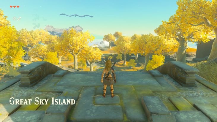 Great Sky Island - The Legend of Zelda: Tears of the Kingdom Guide