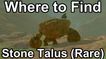 List of Stone Talus (Rare) - The Legend of Zelda: Tears of the Kingdom ...