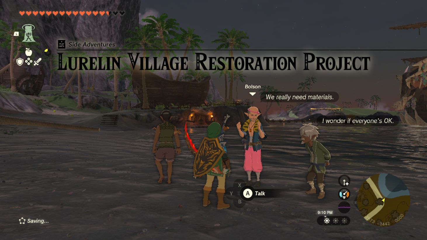 Lurelin Village Restoration Project - The Legend of Zelda: Tears of the ...