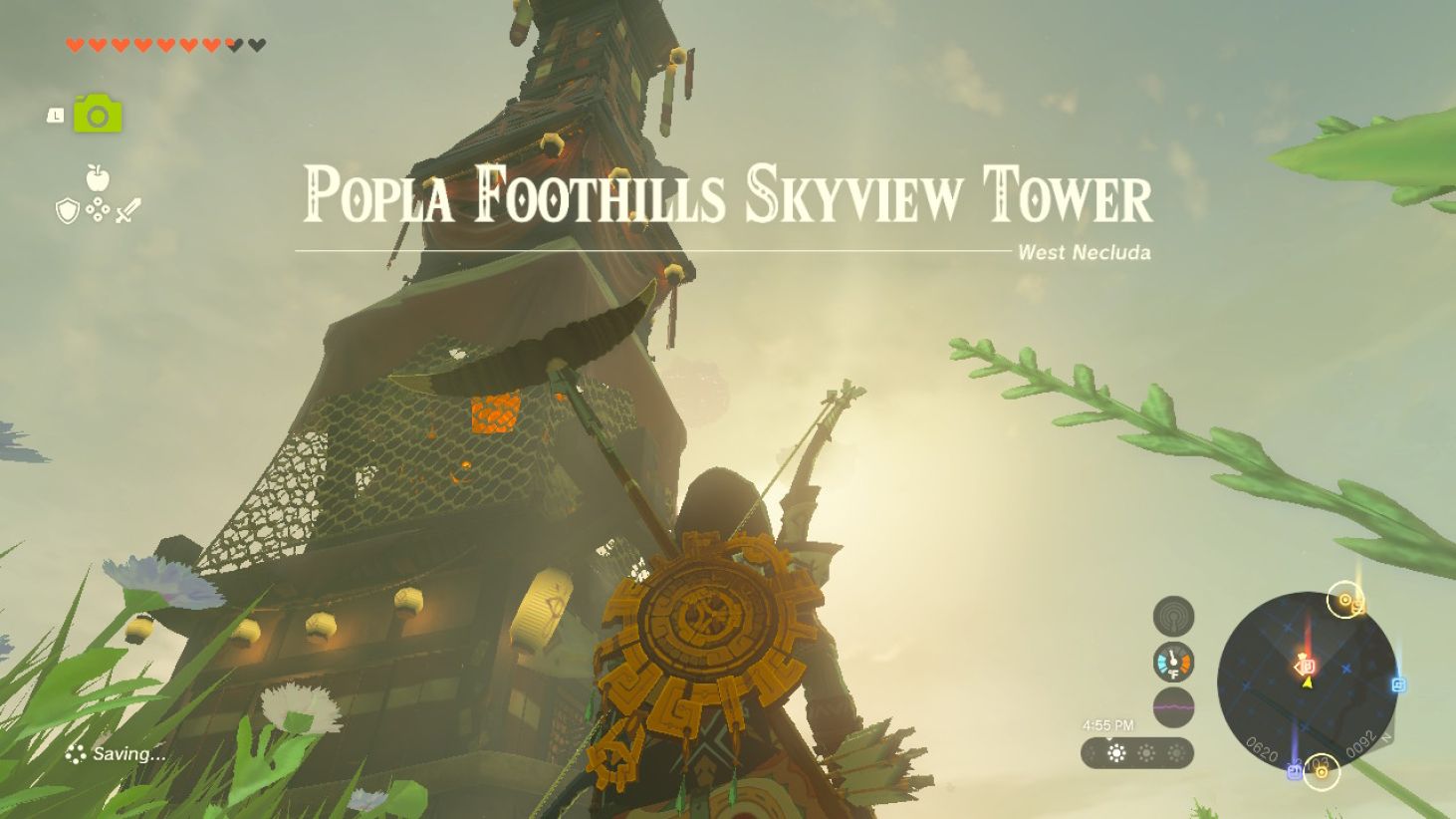 Popla Foothills Skyview Tower - The Legend of Zelda: Tears of the Kingdom Guide