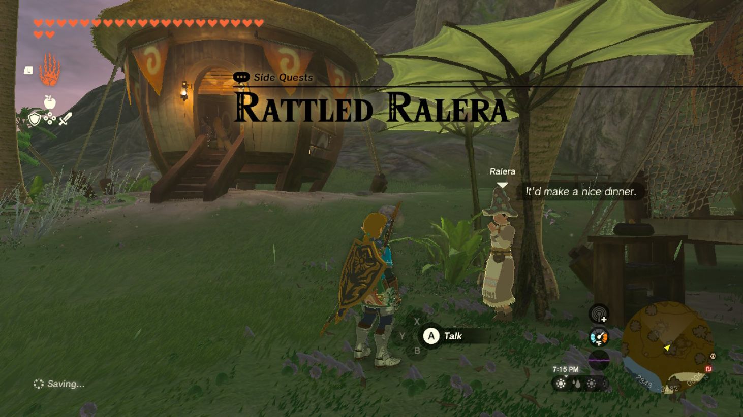 Rattled Ralera - The Legend of Zelda: Tears of the Kingdom Guide
