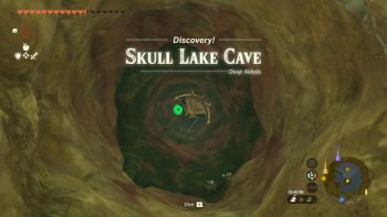 Skull Lake Cave - The Legend of Zelda: Tears of the Kingdom Guide