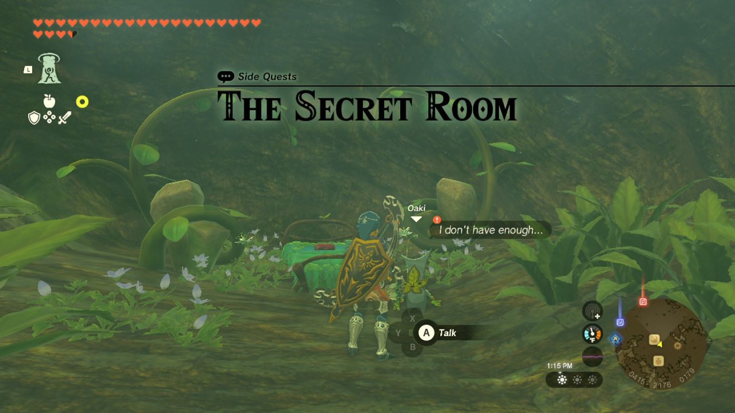The Secret Room - The Legend of Zelda: Tears of the Kingdom Guide