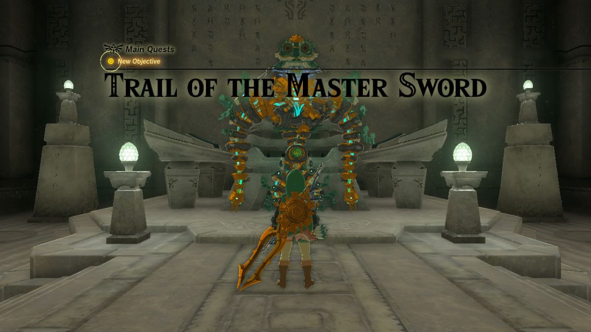 Master Sword Twilight Princess In Game