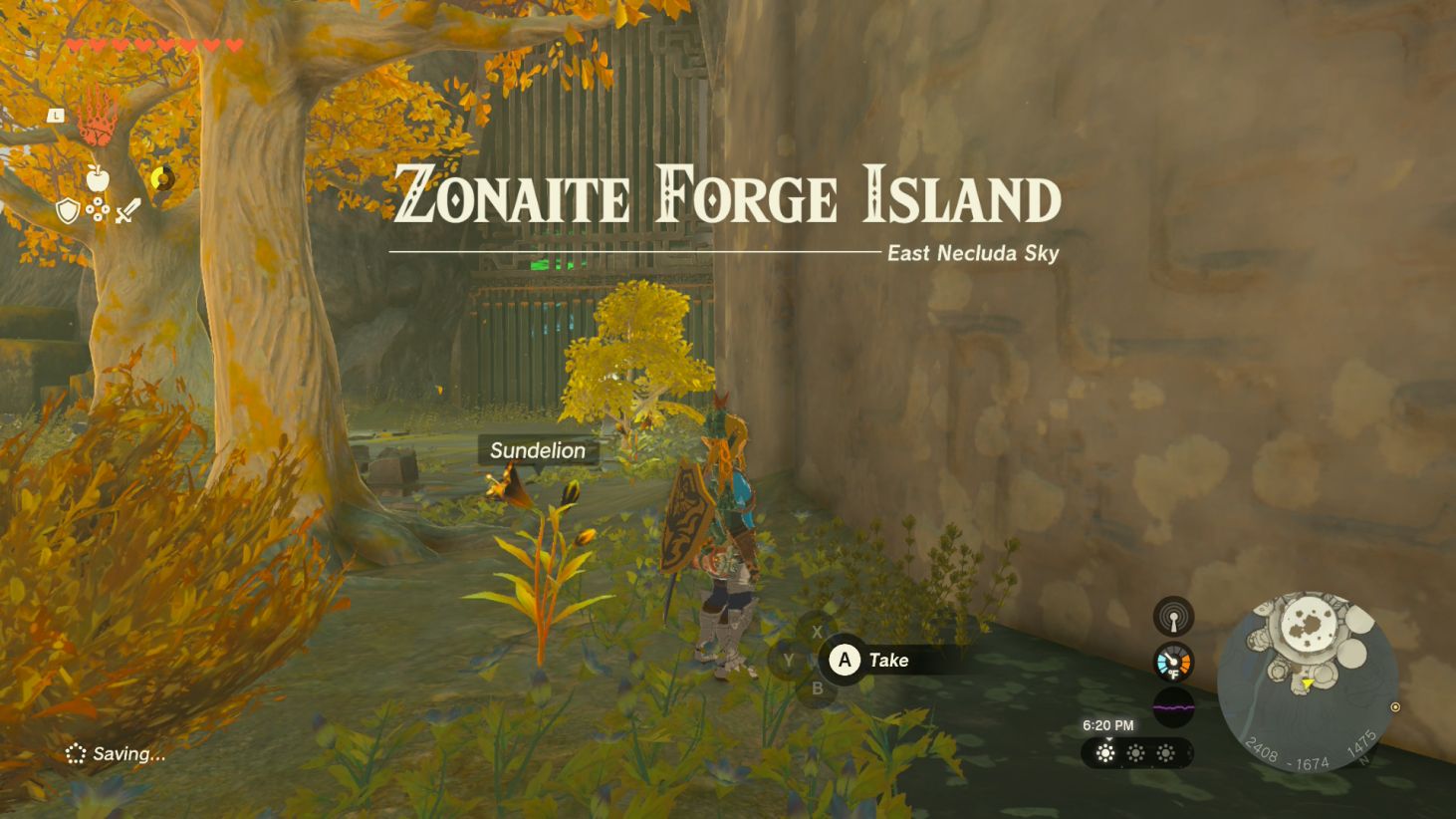 Zonaite Forge Island - The Legend of Zelda: Tears of the Kingdom Guide
