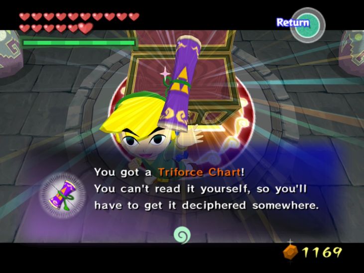 The Triforce Charts and Shards - Legend of Zelda Wind Waker Walkthrough